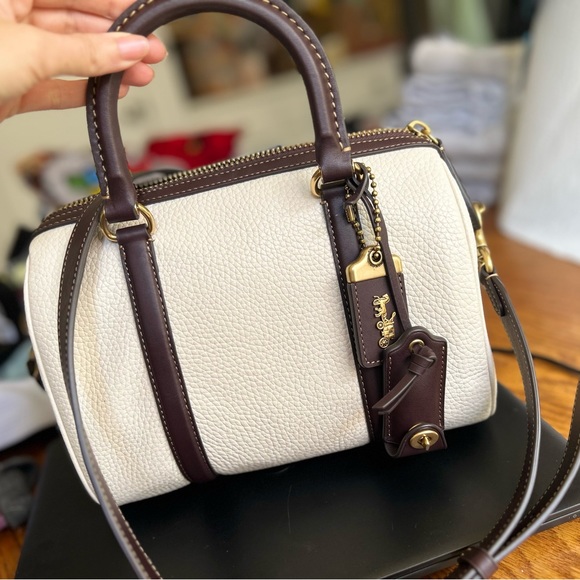 Coach | Bags | Coach Ruby 25 Satchel Crossbody Chalk | Poshmark